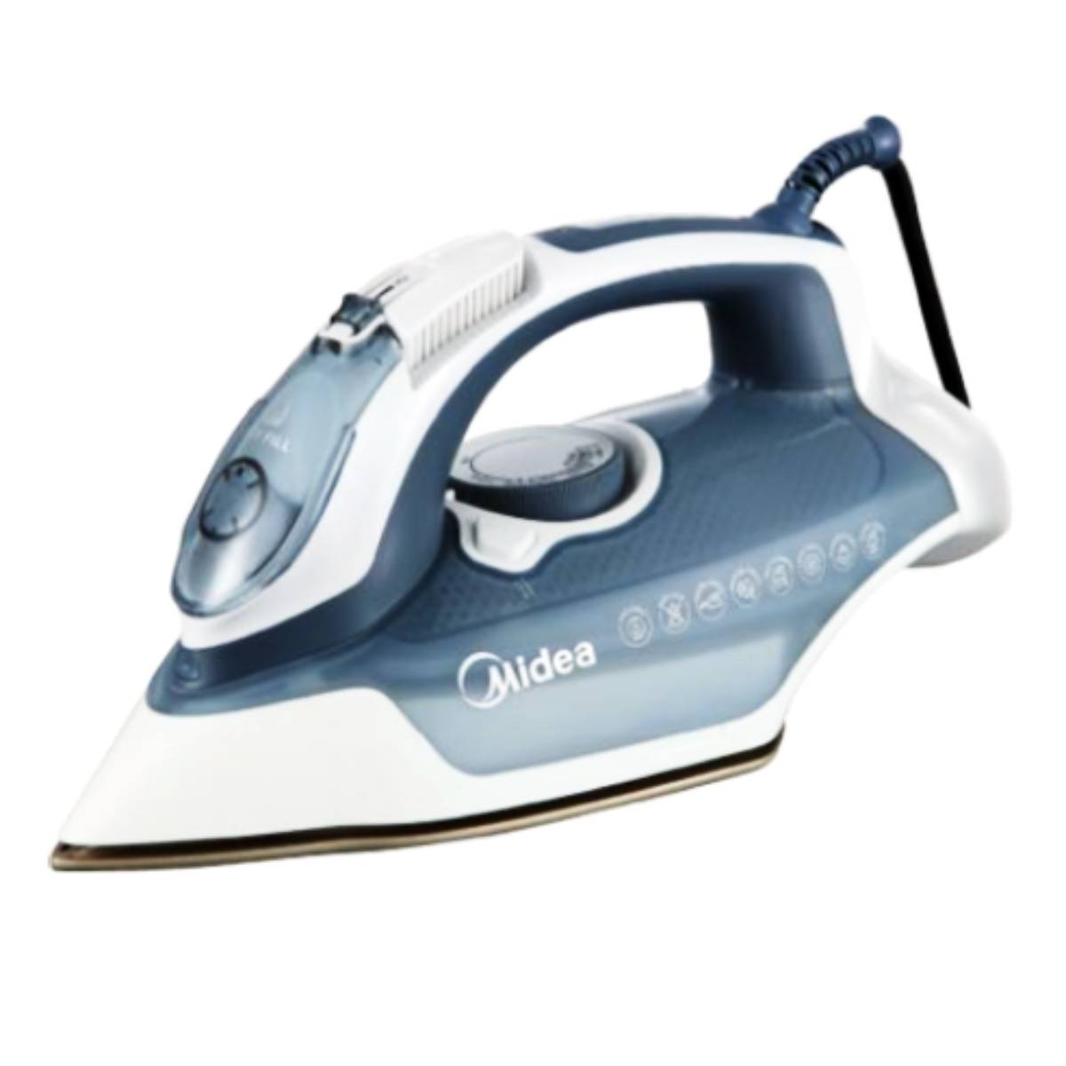 Midea Steam Iron – YPJ26A1W | 3100W Fast Heating & 330ml Water Tank ...